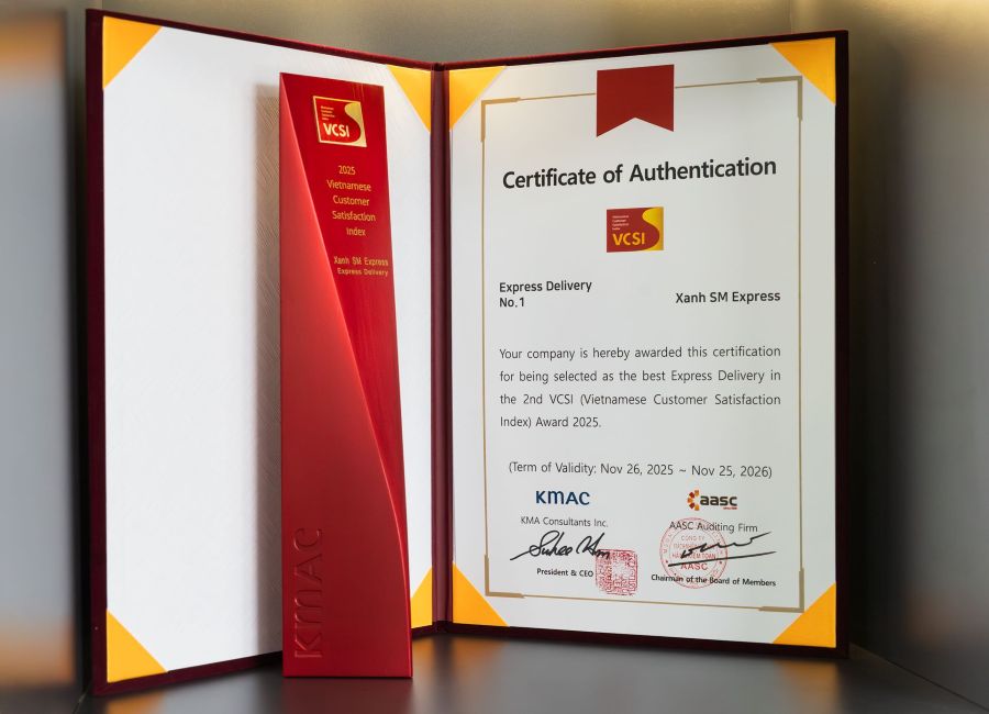 Dịch vụ giao hàng Xanh SM Express dẫn đầu về chỉ số hài lòng khách hàng | Tạp chí điện tử Thế ...